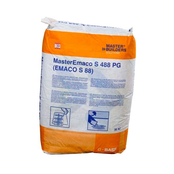 Ремонтный состав MasterEmaco S 488 PG (Emaco S88) - купить, цена за ...